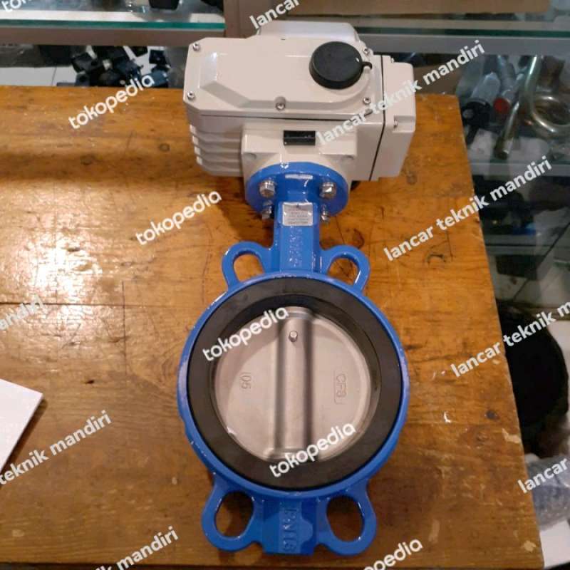 Jual Motorized Elektrik Actuator + Butterfly Valve 6 Inch Di Seller ...