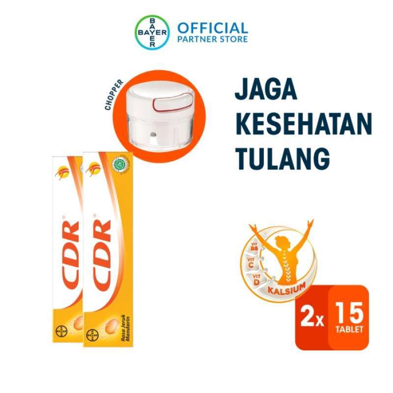 Jual Cdr 15 Tablet X 2 Unit & Grinder Chopper Di Seller Nur Nur Toko ...