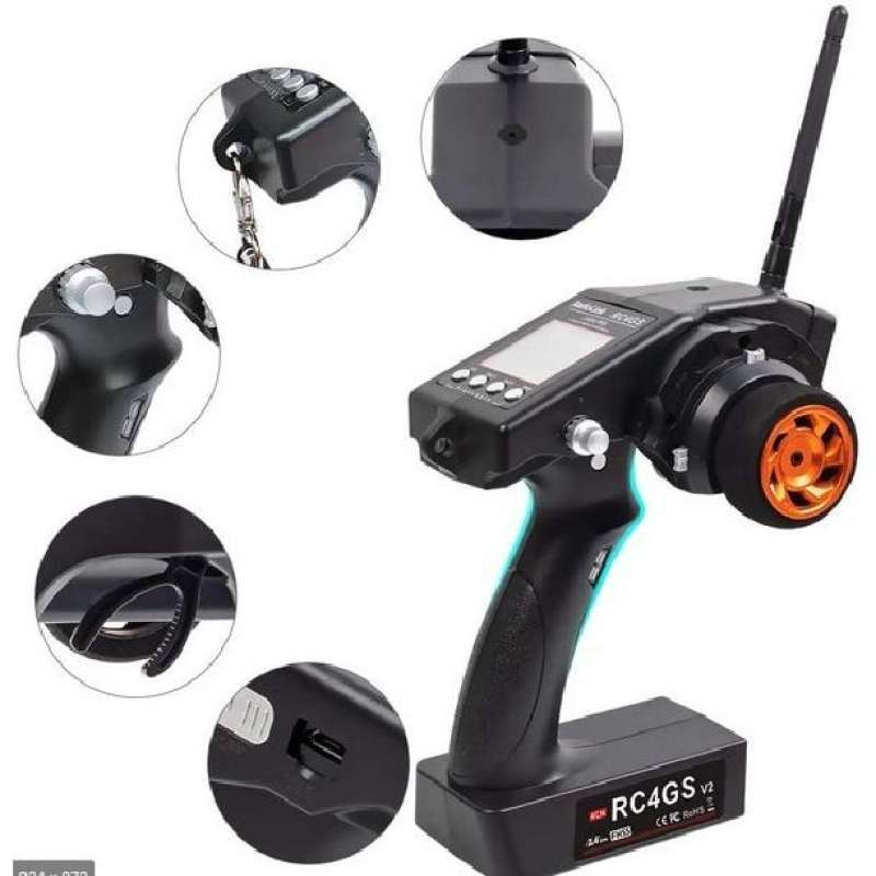 Jual Radiolink Rc4gs 2.4g 4ch Gun Controller Transmitter Di Seller ...