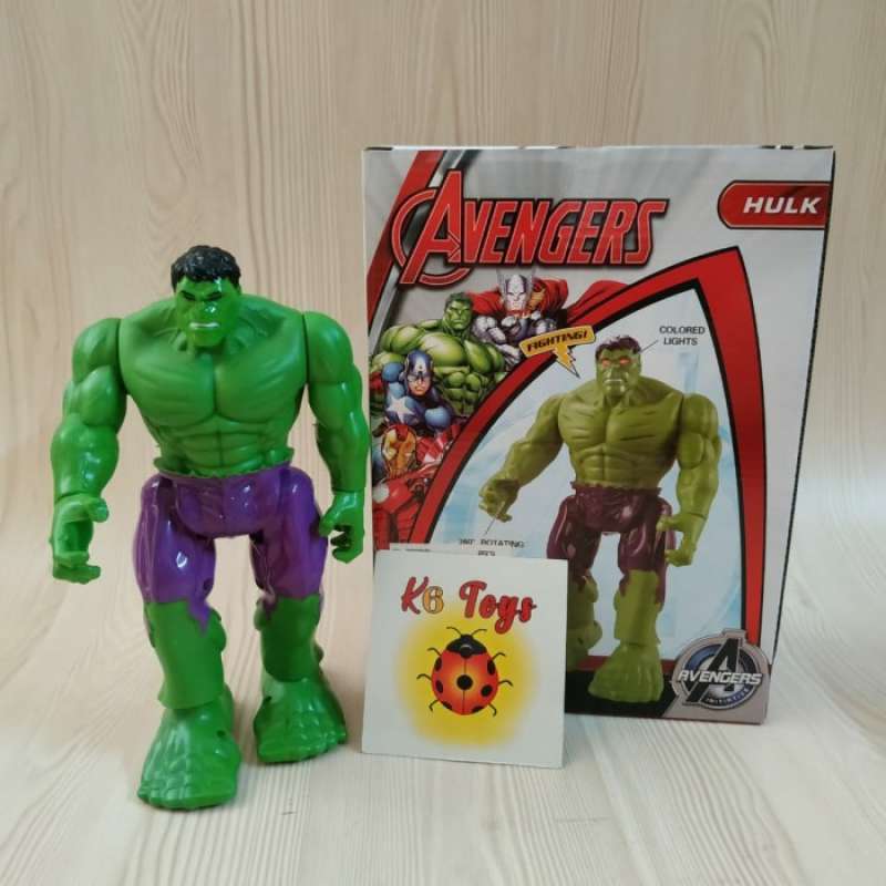 Promo MAINAN HULK DAN HULK BUSTER BISA JALAN Diskon 50% di Seller ...