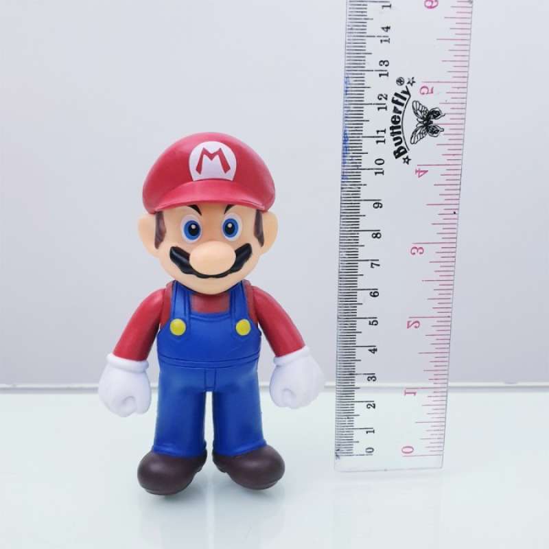 Promo MAINAN FIGURE MARIO BROS BOWSER PEACH YOSHI TOAD DONKEY KONG MIX ...