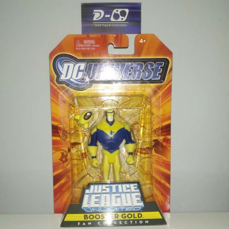 Promo MATTEL DC UNIVERSE DCU JUSTICE LEAGUE UNLIMITED JLU BOOSTER GOLD ...