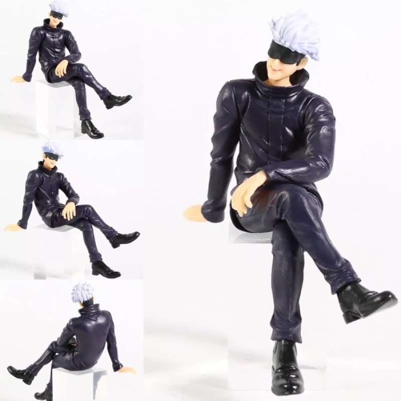 Promo ACTION FIGURE JUJUTSU KAISEN GOJO SATORU STANDING SIT VER. TOPPER ...