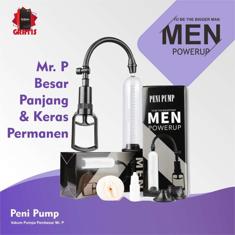 Jual Peni Pump Alat Vakum Pembesar Mr. P Pria Dewasa | Gratis GEHA ...