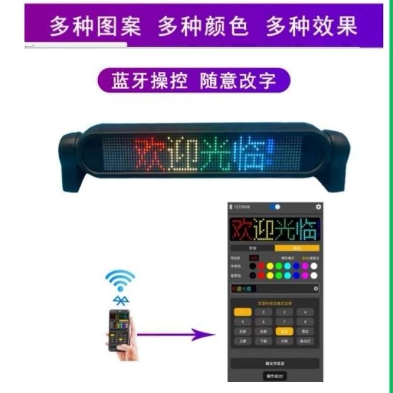 Jual Tampilan Led Mobil, Layar Led Jendela Mobil Di Seller Clicknfit ...