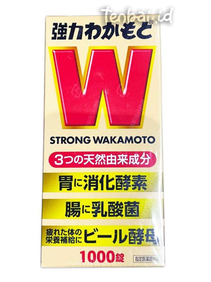 Jual Strong Wakamoto - Obat Lambung/gerd - 300 Dan 1000pil Original ...