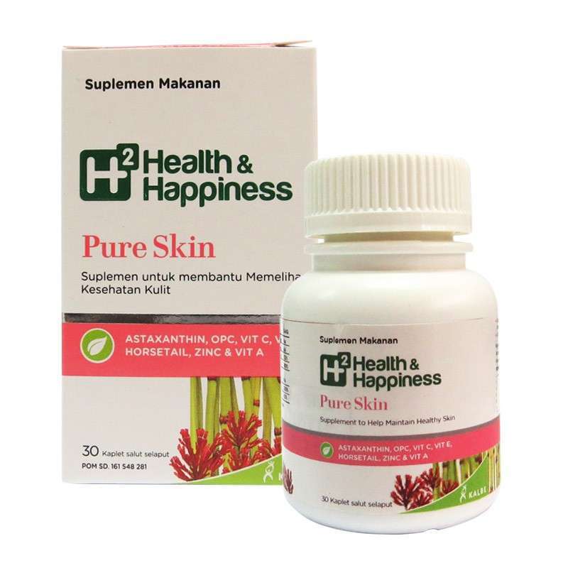 Promo H2 Pure Skin - Suplemen Kesehatan Kulit Berjerawat atau Jerawat ...