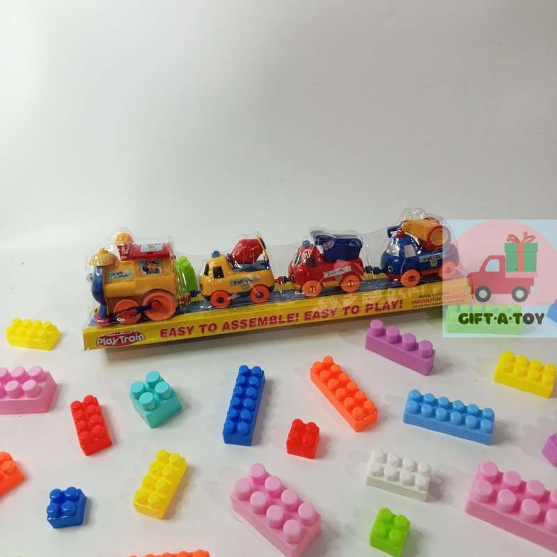 Jual Giftatoy Mainan Kereta Api Tanpa Rel Mobil Dengan Sambungan Magnet ...