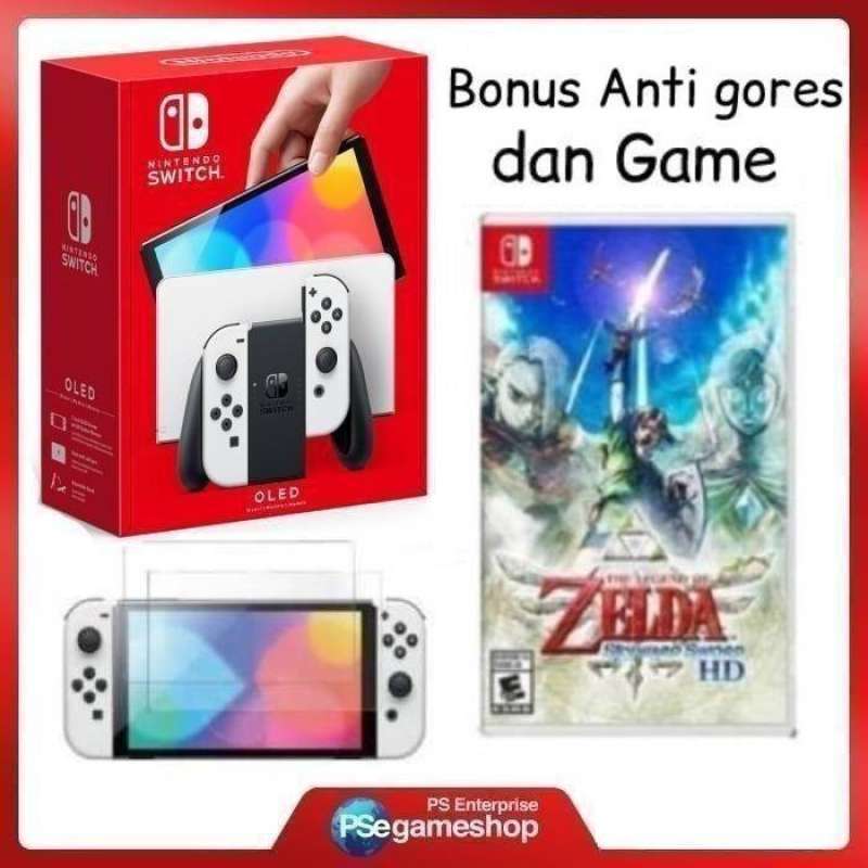 Jual Nintendo Switch (OLED Model) White Set di Seller Silvanna - Kapuk Muara, Kota Jakarta Utara ...
