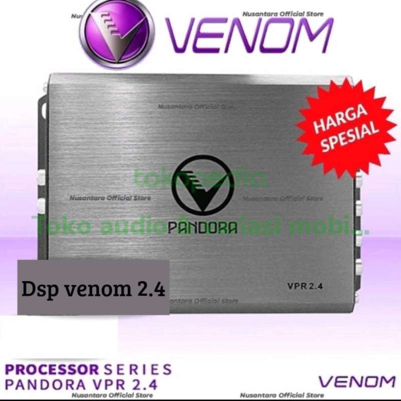 Jual Prosesor Dsp Venom Pandora Vpr 2.4 Build In Power Free Soket Pnp Di Seller Toko Audio ...
