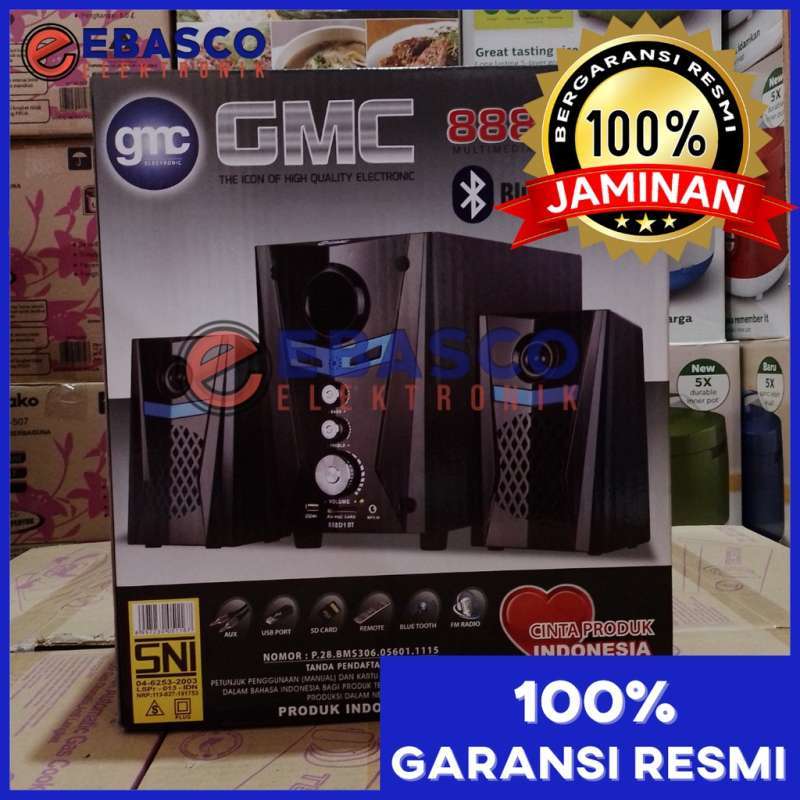 Jual Spiker Aktif Bluetooth Gmc 10 Original, Murah & Diskon Februari ...