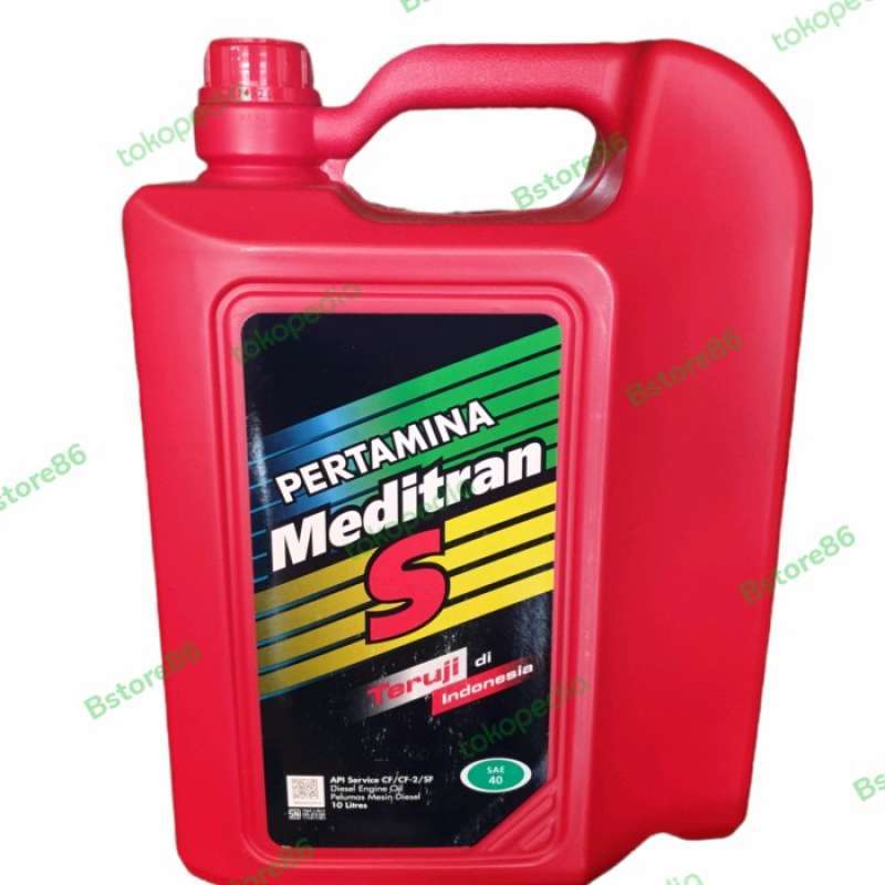 Promo 1 Galon Oli Mesin Diesel Pertamina Meditran S (Sae 40) 10 Liter ...