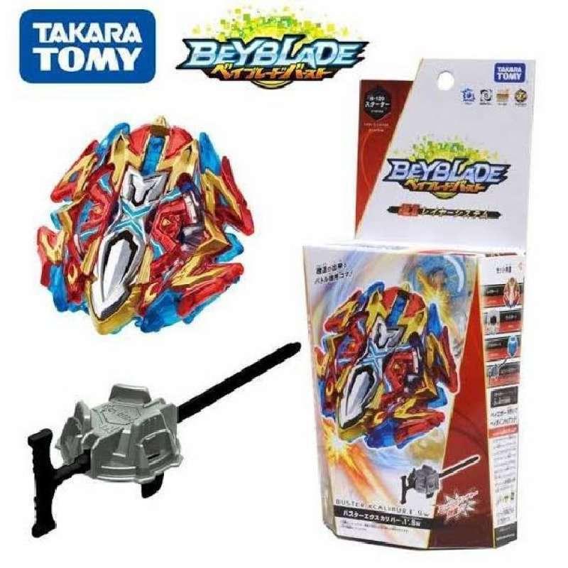 Jual Beyblade Burst S3 B120 Starter Buster Xcalibur Original Di Seller ...