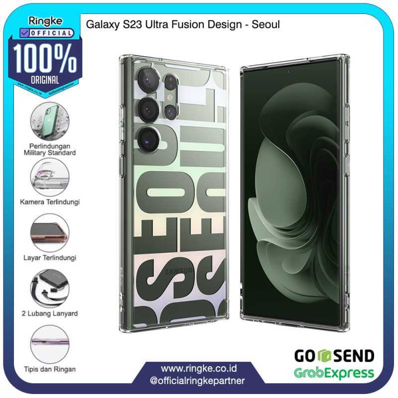 Promo Ringke Galaxy S23 Ultra Fusion Seoul Slim Armor Softcase Anti Crack Diskon 47% Di Seller ...