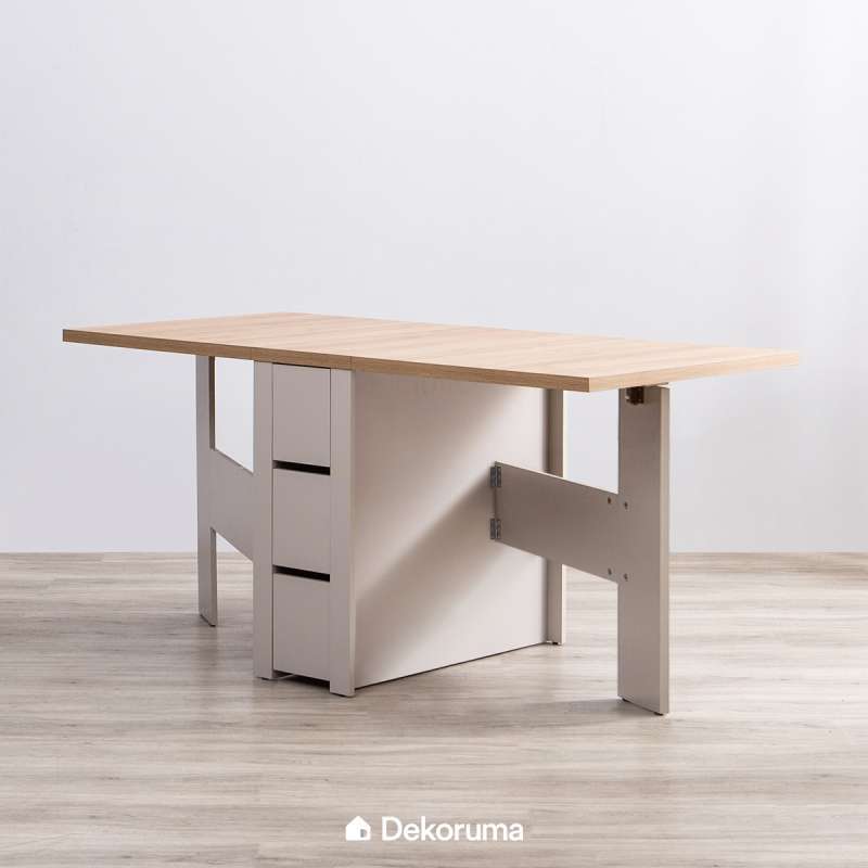 Jual Dekoruma Yver Meja Makan Minimalis Kayu Lipat Multifungsi ...