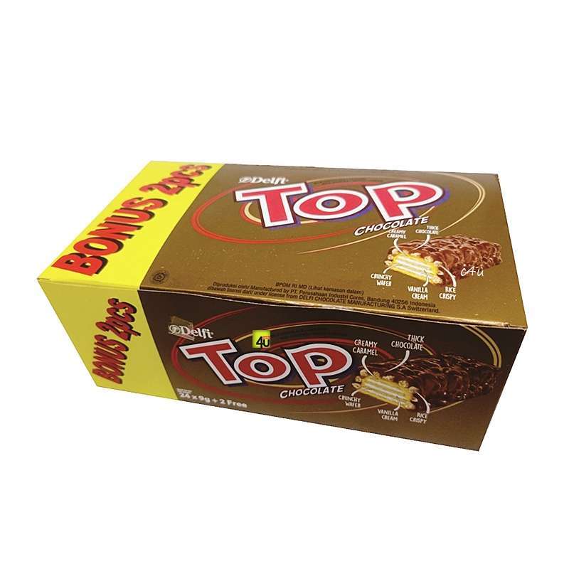Promo Delfi Top Wafer Chocolate [24 Pcs / Box] Diskon 4% Di Seller ...