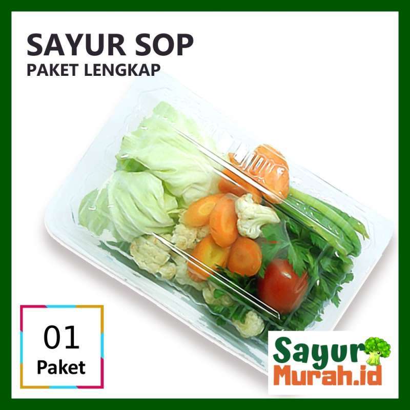 Promo SAYUR SOP - PAKET LENGKAP [1 Pack] Halal Diskon 2% di Seller ...