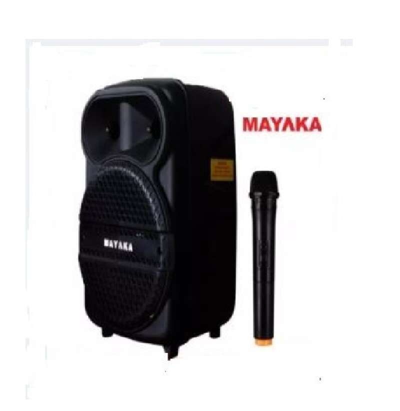 Promo Mayaka Spkt1808 Speaker Portable Dengan Led Light+remote Dan ...