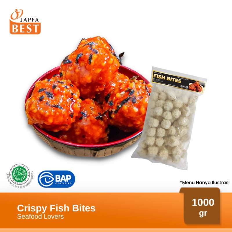 Promo Crispy Fish Bites Seafood Lovers 1kg Diskon 26% di Seller Japfa ...