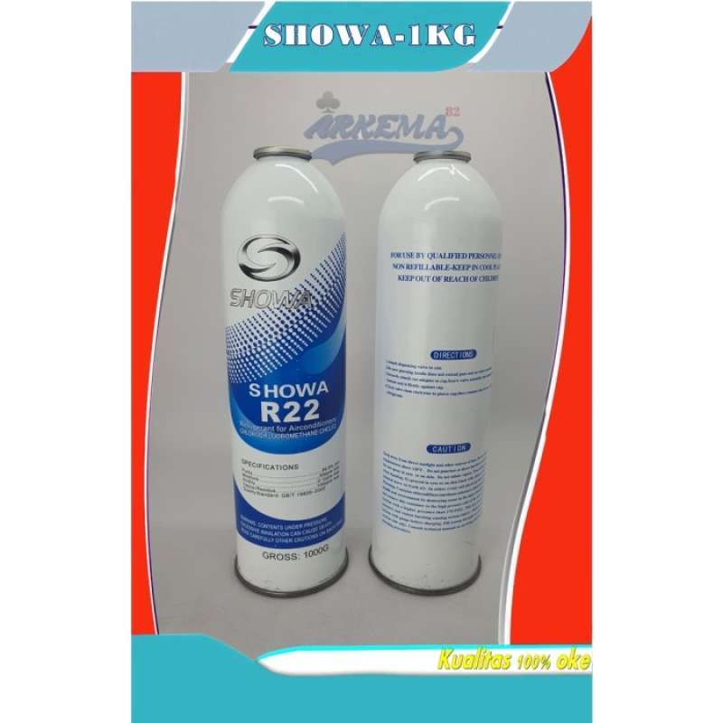 Promo Freon R22 Showa Kemasan Kaleng 1Kg | R 22A , R 22 A Murni 100% ...