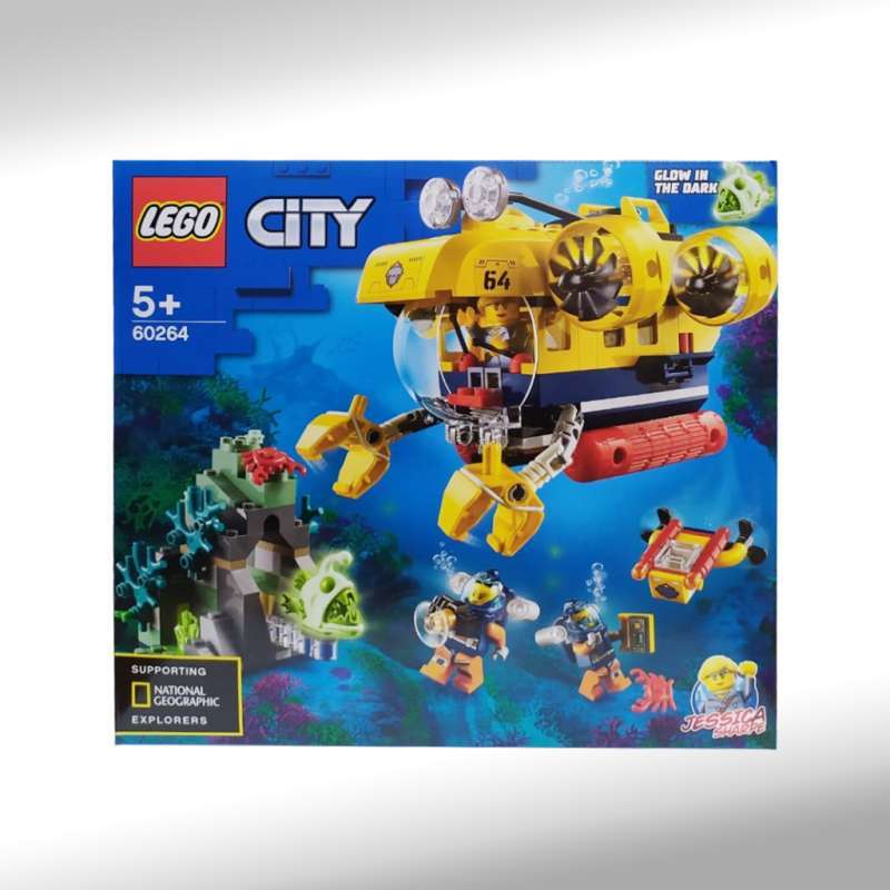 Jual Lego City 60264 Ocean Exploration Submarine Deep Sea Set di Seller ...