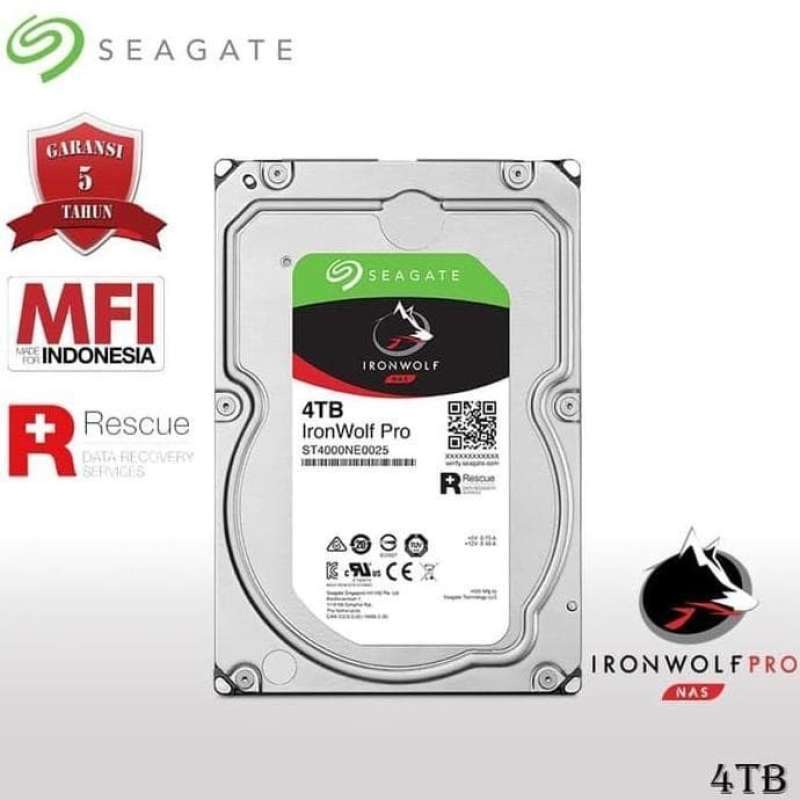 Seagate Iron Wolf 🔥 Harga & Spesifikasi Terbaru Juni 2026