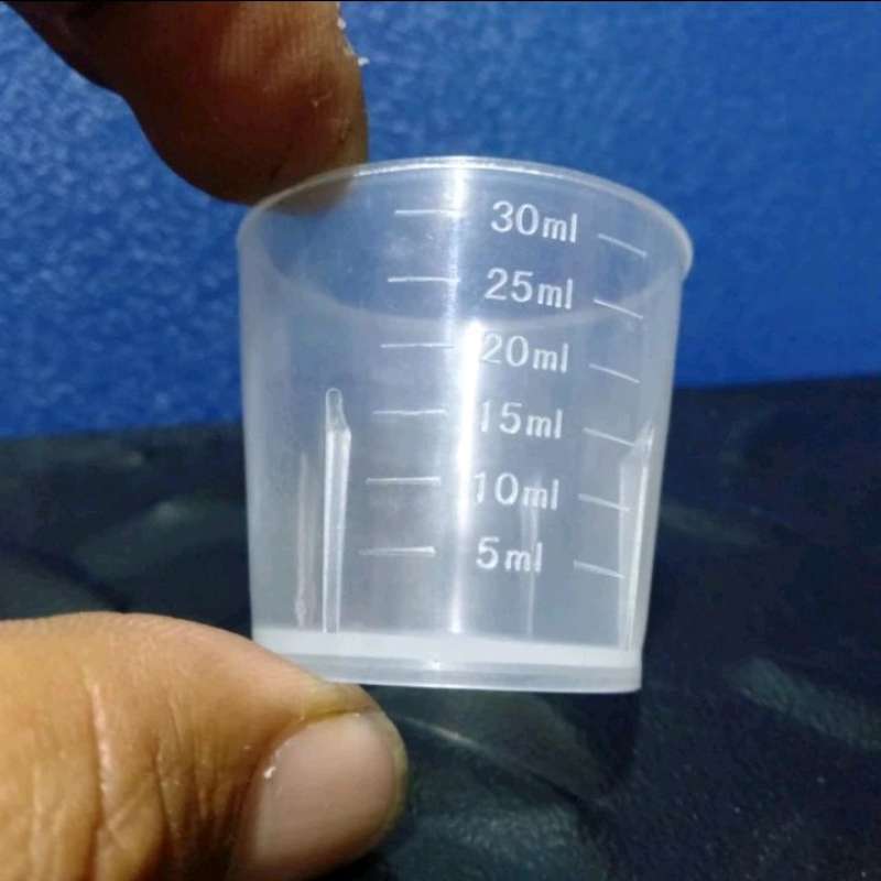 Jual Gelas Takar / Ukur 30ml Buat Takaran Obat,kimia,lab Di Seller ...