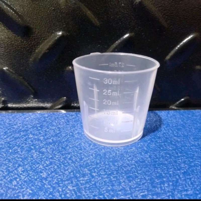 Jual Gelas Takar / Ukur 30ml Buat Takaran Obat,kimia,lab Di Seller ...