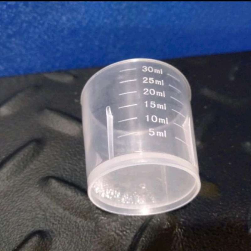 Jual Gelas Takar / Ukur 30ml Buat Takaran Obat,kimia,lab Di Seller ...