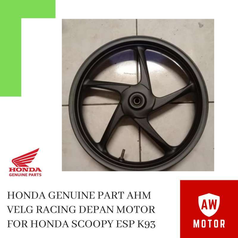 Jual Awmotor-honda Genuine Part Ahm Velg Racing Depan Motor For Honda ...