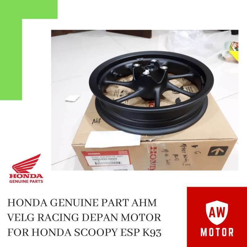 Jual Awmotor-honda Genuine Part Ahm Velg Racing Depan Motor For Honda ...