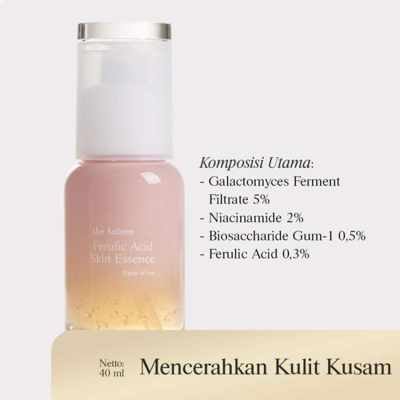 Jual The Aubree Ferulic Acid Skin Essence 40ml Essence Pencerah Wajah di Seller Aubree Skin ...