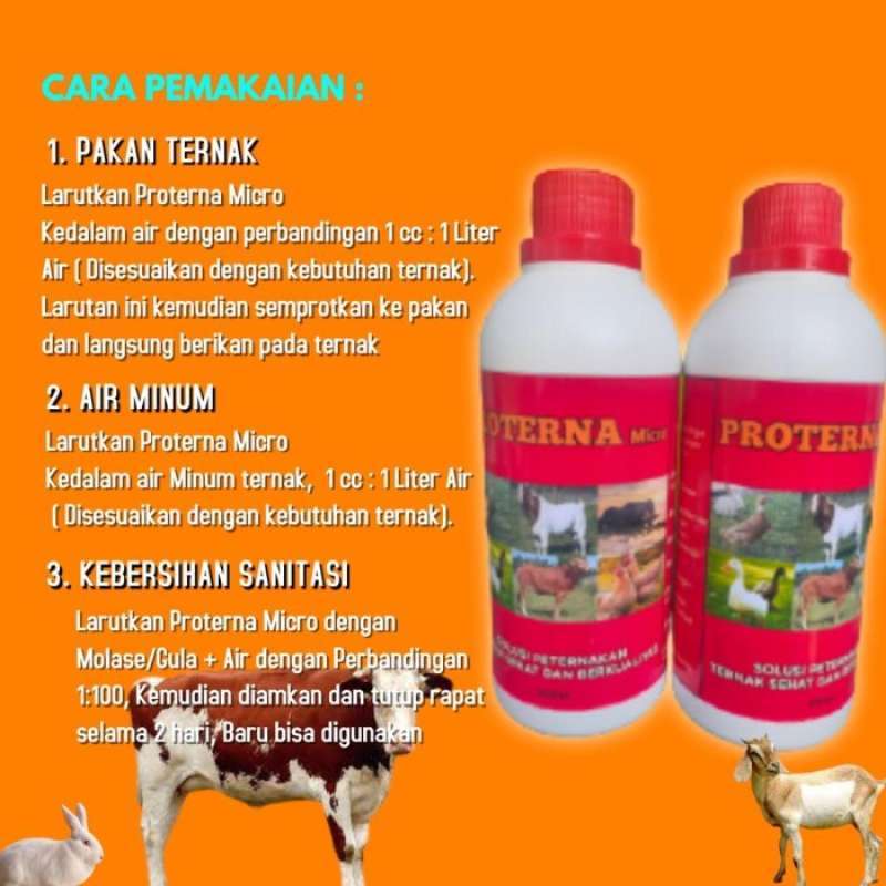 Promo Vitamin Sapi Penggemuk Kambing Peternakan Ayam Probiotik Pakan ...