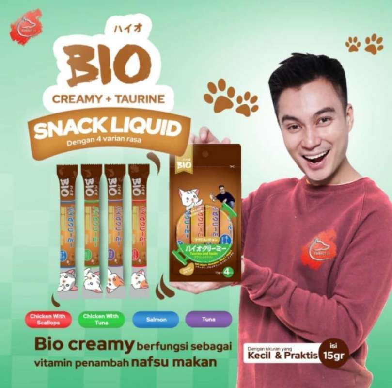 Jual Snack kucing BIO liquid Creamy makanan kucing - Setara meo creamy ...