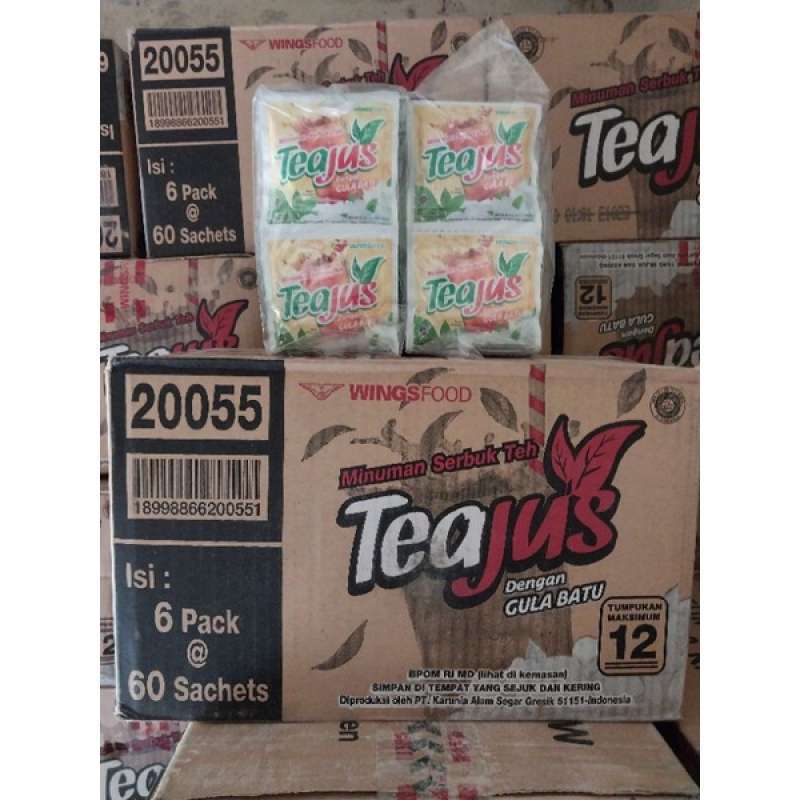 Jual Teajus Gula Batu 1 Pack Termurah - Harga Grosir Terupdate Hari Ini ...