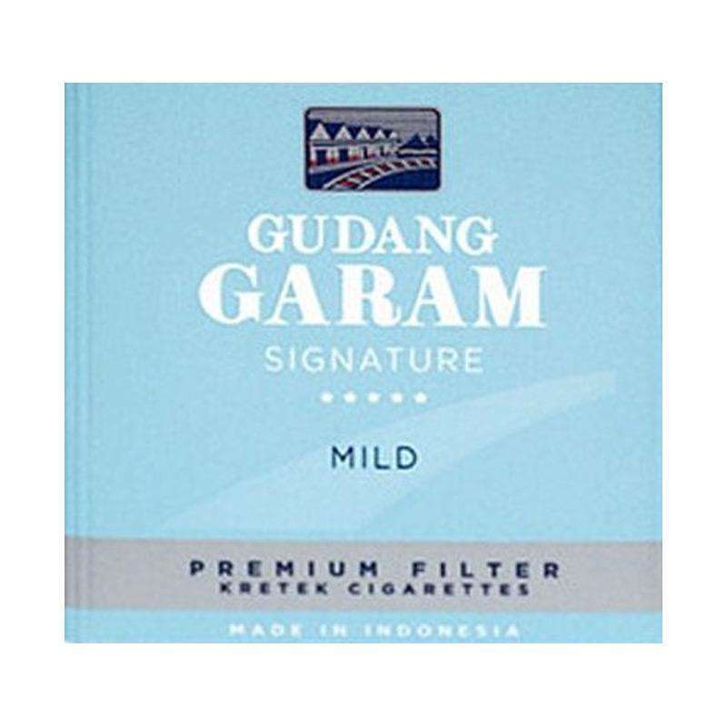 Jual Gudang Garam Signature Mild Premium Filter Rokok [12 Batang ...