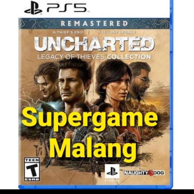 Jual PS5 Uncharted Legacy OF Thieves Collection Remastered R3 Cd Game ...