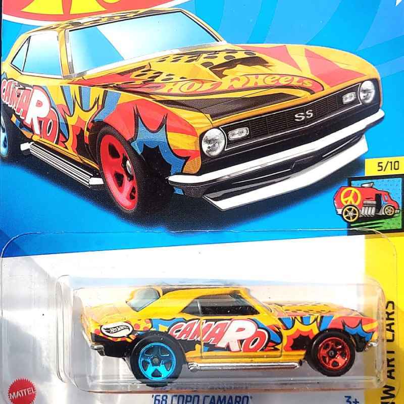 Jual HOTWHEELS 68 COPO CAMARO 2023 KUNING - HW ART CARS di Seller ...