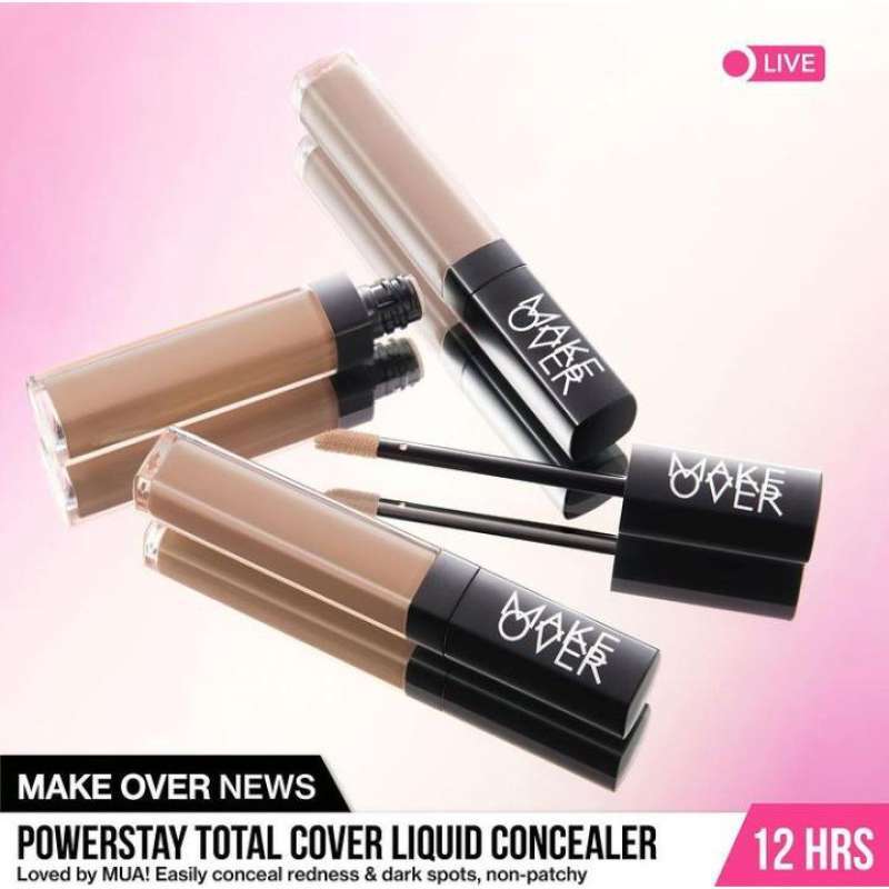 Jual Make Over Powerstay Total Cover Liquid Concealer di Seller ...