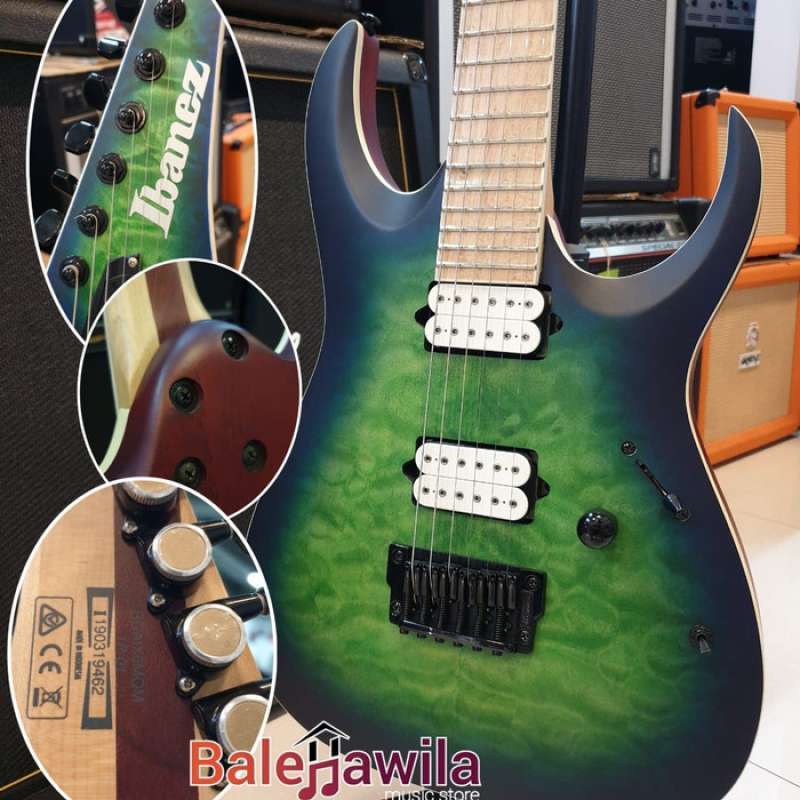 Promo Gitar Elektrik IBANEZ RGAIX6MQM RGAIX6 MQM ORIGINAL Ibanez RGAIX6MQM RGA Iron Label ...
