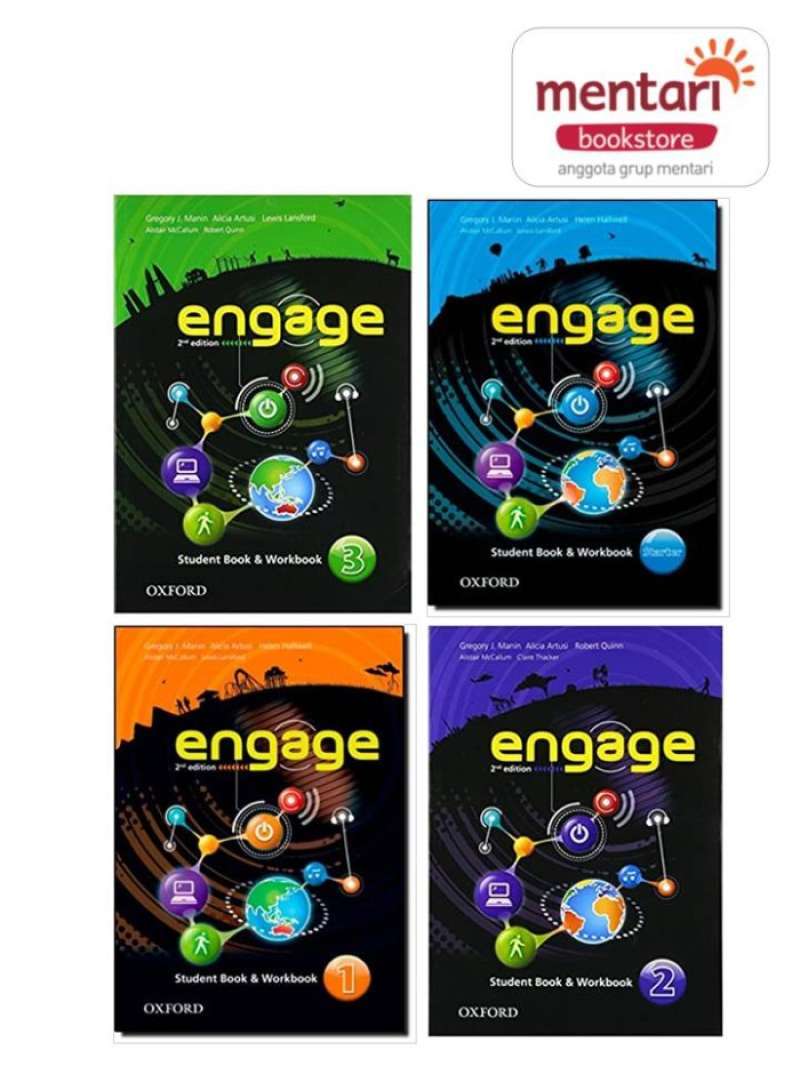 Jual Engage Student Book & Workbook |buku Pelajaran Bahasa Inggris Di ...