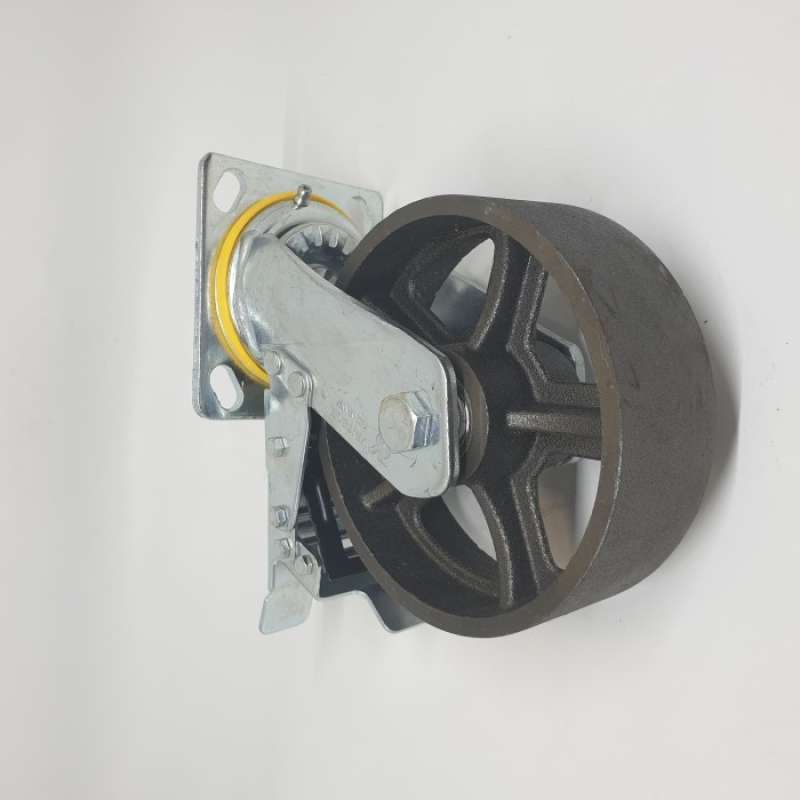 Jual Roda Besi Heavy Duty Vintech Germany 6 Inch (150 × 50 Mm) Rem Di ...