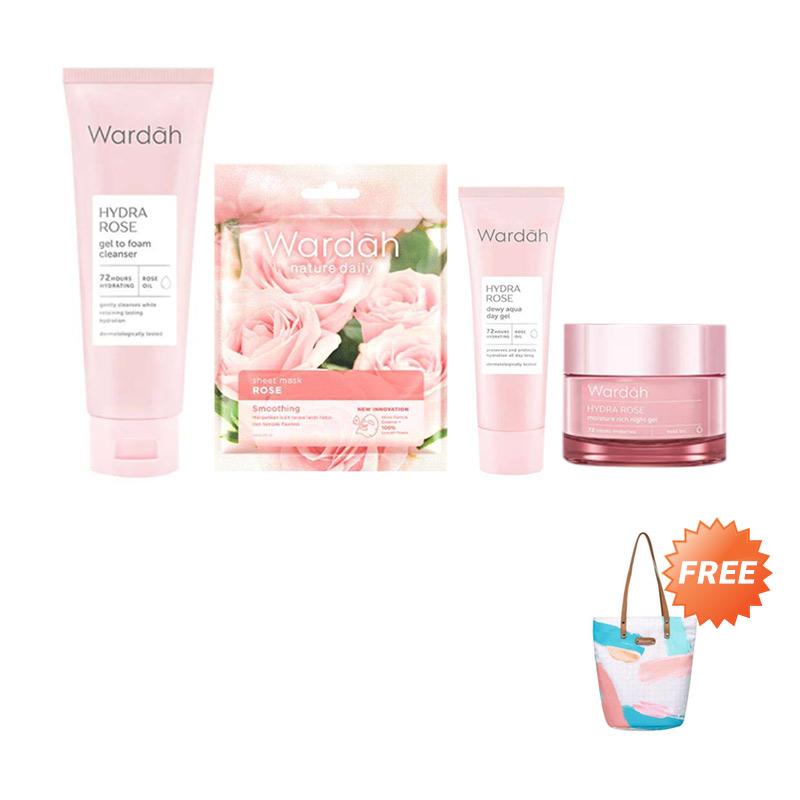 Jual Wardah Hydra Rose Special Package - A Di Seller Wardah Official ...