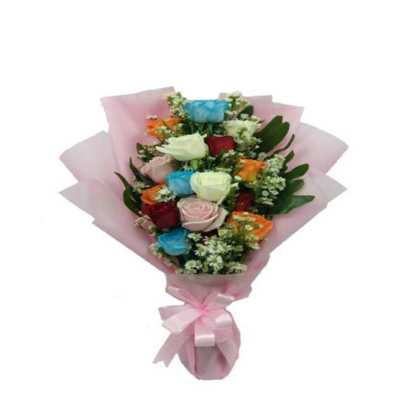 Jual Buket Bunga Mawar Mix Warna Di Seller Freshcut Flower - Freshcut ...