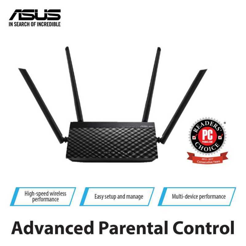 Promo ASUS RT-AC1200 V2 AC1200 Dual Band WiFi Router Diskon 7% di ...