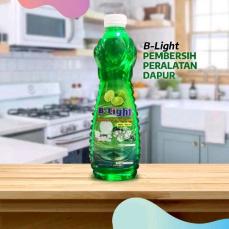Promo Sabun Cair Cuci Piring B-light kemasan botol 450ml jeruk nipis ...