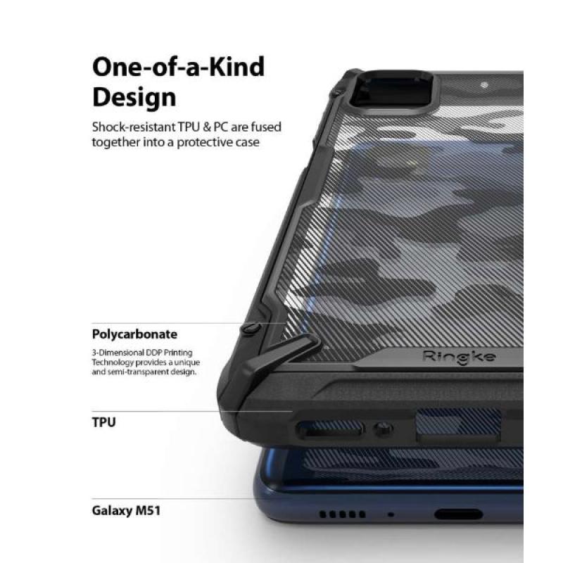 Jual Ringke Samsung Galaxy M51 Fusion X Softcase Anti Crack Military ...