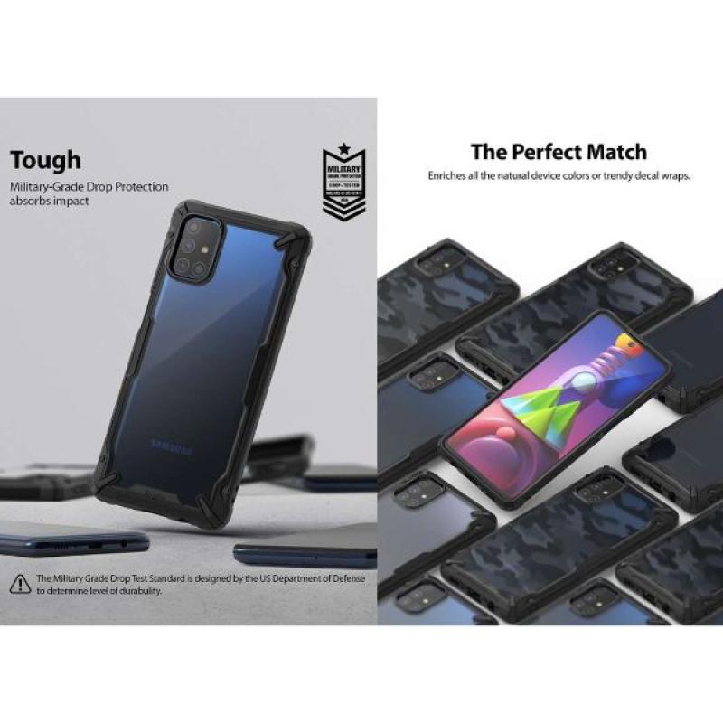 Jual Ringke Samsung Galaxy M51 Fusion X Softcase Anti Crack Military ...