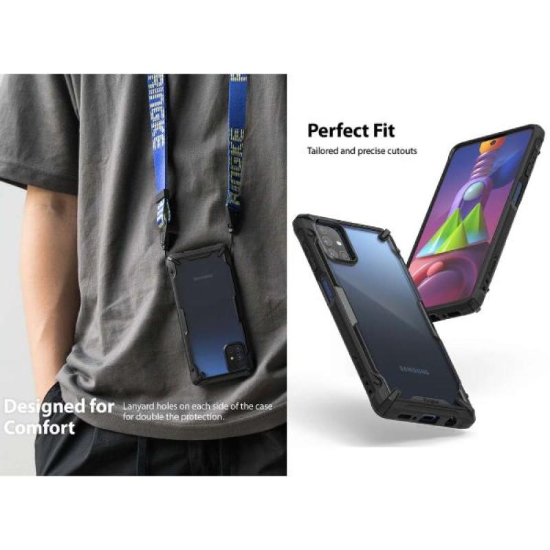 Jual Ringke Samsung Galaxy M51 Fusion X Softcase Anti Crack Military ...