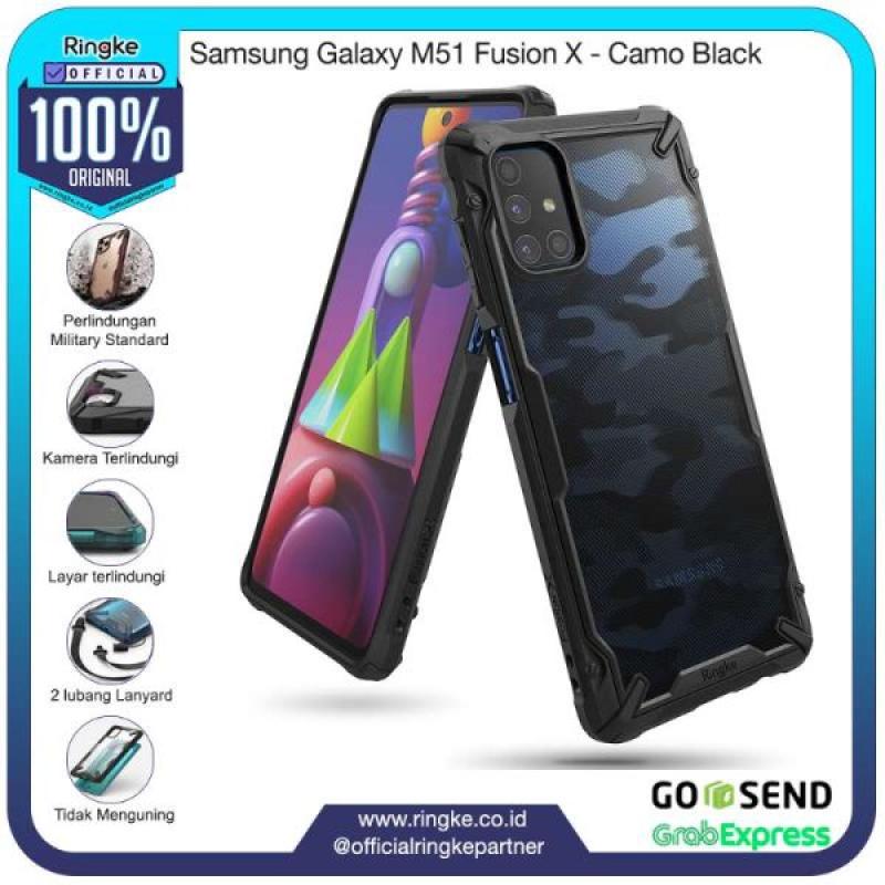 Jual Ringke Samsung Galaxy M51 Fusion X Softcase Anti Crack Military ...